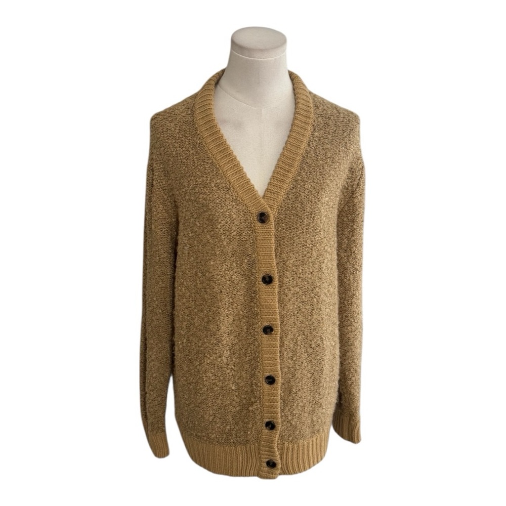 Ban.Do Bando Cozy Brown Tan Cardigan Sweater Boucle R… - Gem